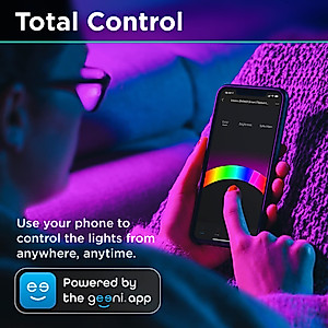 iHome Spectra Smart Spiral Edison RGBW Multicolor LED Light Bulb, G25/E26, 440 Lumens, 5.5W (40W Equivalent), Tunable and Dimmable Color Changing WiFi Smart Bulb, Works with Alexa and Google Home