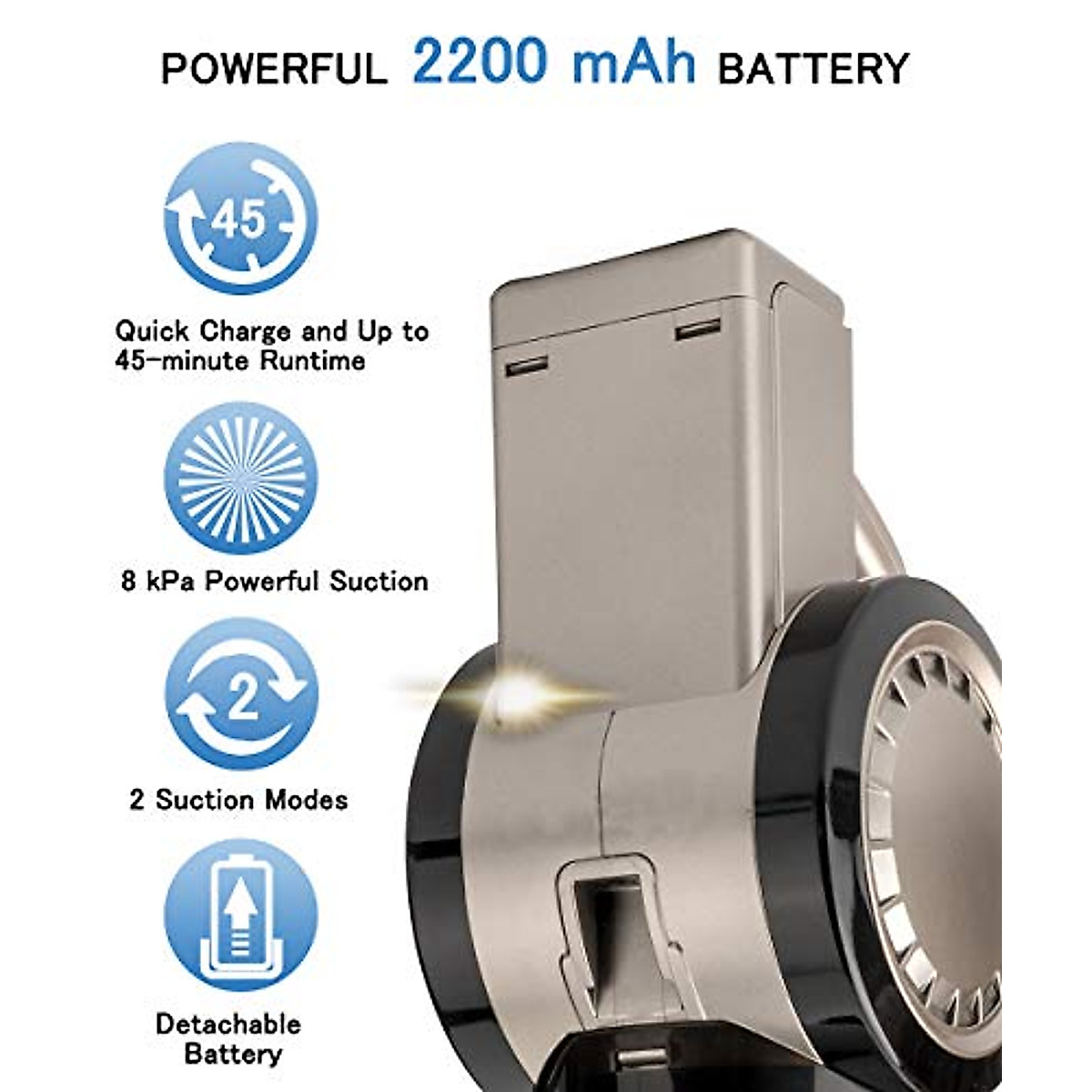 Luby EV-679W Vacuum Cleaner, 44 x 9.6 x 10 inches, Champaign Gold