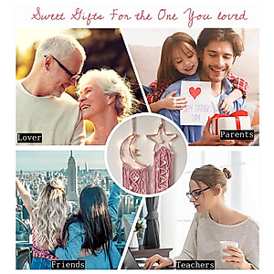 Dream Catchers Star Moon Dream Catcher Pink Room Decor, Macrame Dream Catcher Girls Teenager Bedroom Wall Decor,Boho Dream Catcher Girls Room Decor Teen Girl Gifts for Women Birthday Gifts Mother Day