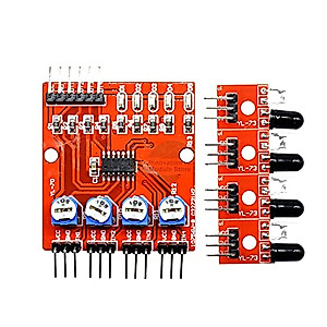 Four Way 4 Channel Infrared Detector Tracking Line Obstacle Avoidance Sensor Module DIY Smart Car Robot Module Board for Arduino