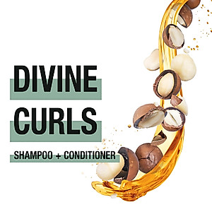 Shampoo and Conditioner - Duo Divine Curls Hair Care Set - Curly Hair Products - 250ml x 2 - Inoar