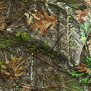 VISI-ONE Microfiber Obsession NWTF 4 PC Camo Bedding Set - Lightweight Camouflage Sheets with Pillow Cases – Rustic & Hunting Bed Sheet Set with Deep Pocket Fitted Sheet - Full