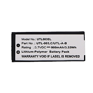 BORNMIO Replacement Battery for Nintendo DSi XL DS XL UTL-003 DSi LL UTL-001 C UTL-A-BP