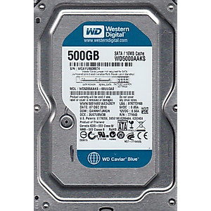 500GB CAVIAR BLUE SATA 7200 RPM