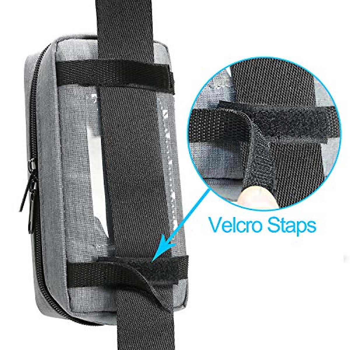 YOUSHARES Insulin Cooling Travel Case - Portable Diabetic Supplies Organizer Cooler Bag for Insulin Pen, Syringe, Glucose Meter and Other Diabetic Supplies with 2 TSA Approved Ice Pack (Grey)