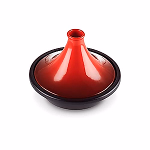 Le Creuset Enameled Cast Iron Moroccan Tagine, 2.5 qt., Cerise