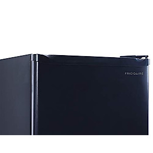 Frigidaire Black EFR115- AMZ 1.6 Cu Ft Bar Fridge, Compact Refrigerator, 1.7, 18.5"D x 17.7"W x 19.8"H