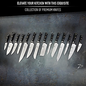 Zelite Infinity 10 Inch Chef Knife - German High Carbon Stainless Steel Chef's Knife for Kitchen; Razor Sharp Cutting Knife with Ergonomic Handle - Comes in Luxurious Gift Box