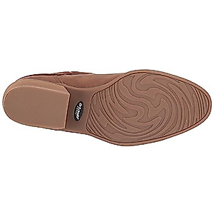 Dr. Scholl's Shoes Women's Literally Ankle Bootie Honey Brown Smooth 10 M