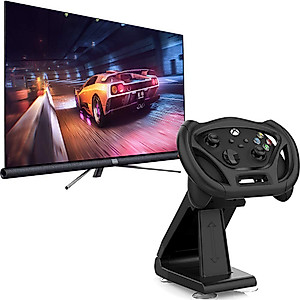 Xbox Series Gaming Racing Wheel, Meagadream Steering Wheel with 4 Table Suction Cup for Microsoft Xbox Series S/X, Xbox One/Xbox One S/Xbox One X Controller (Controller Not Included)