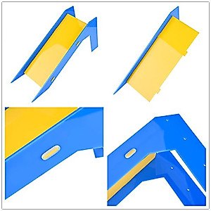 Bestmemories 2 in 1 Parrot's Slide Training Bird Toys and Crawling Ladder Parrot Educational Toys Bird Skill Training Slide Ladder Parrot Trick Training Sliding Prop