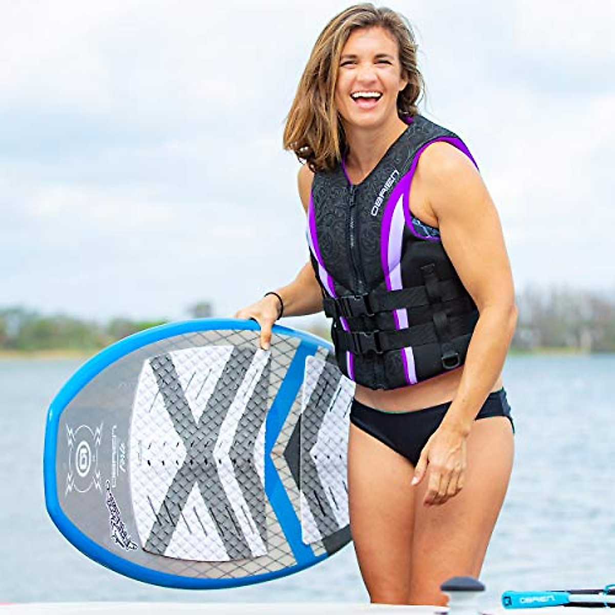 O'Brien Women's Impulse Neo Life Vest, Purple, Medium