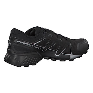 Salomon Men's Speedcross Vario 2 Trail Running Shoe, Black, 8 M US