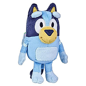 Schooltime Bluey 8" Plush Toy, Soft and Cuddly - Collect Them All