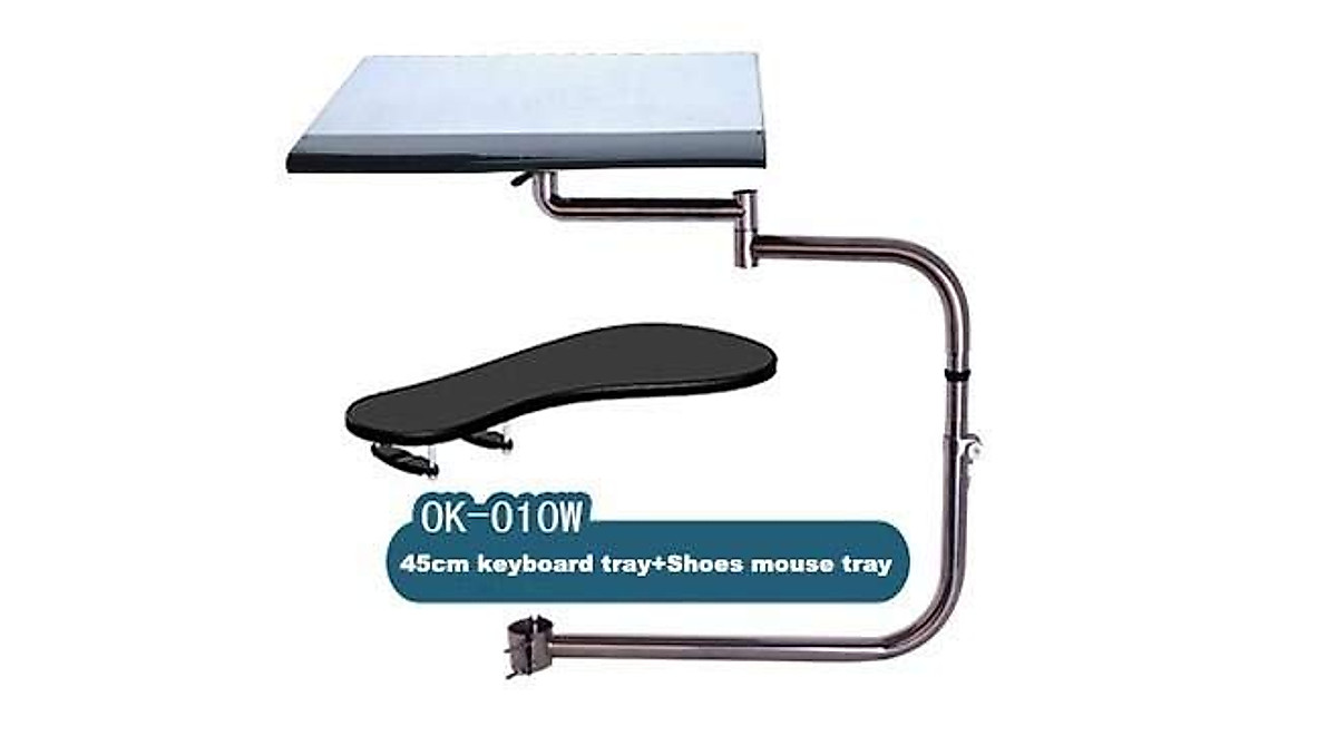 Ergonomic Keyboard Laptop Mouse Stand Mount for Workstation Video ...