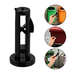 iplusmile Bin Lid Hinge Pins, 6pcs Trash Can Latch Bin Lid Hinge Pins Plastic Wheeled Trash Can Plug Connection for 240L Outdoor Wheeled Trash Bins