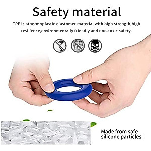 Silicone O-Ring- Cock Rings for Men Sex Games Rubber Cock Ring Penis Rings Sex Toys for Couples Soft Silicone Couples Penis Rings for Men Sunglasses LG-DY3