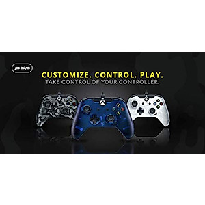 PDP Gaming Wired Controller: Black - Xbox One