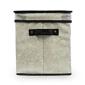 DII Kitchen Dish Storage Container, Saucer Plates, Damask