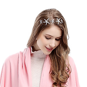 Bienvenu Women's Girl's Hair Head Band Starfish Headwear Hair Beach Wedding