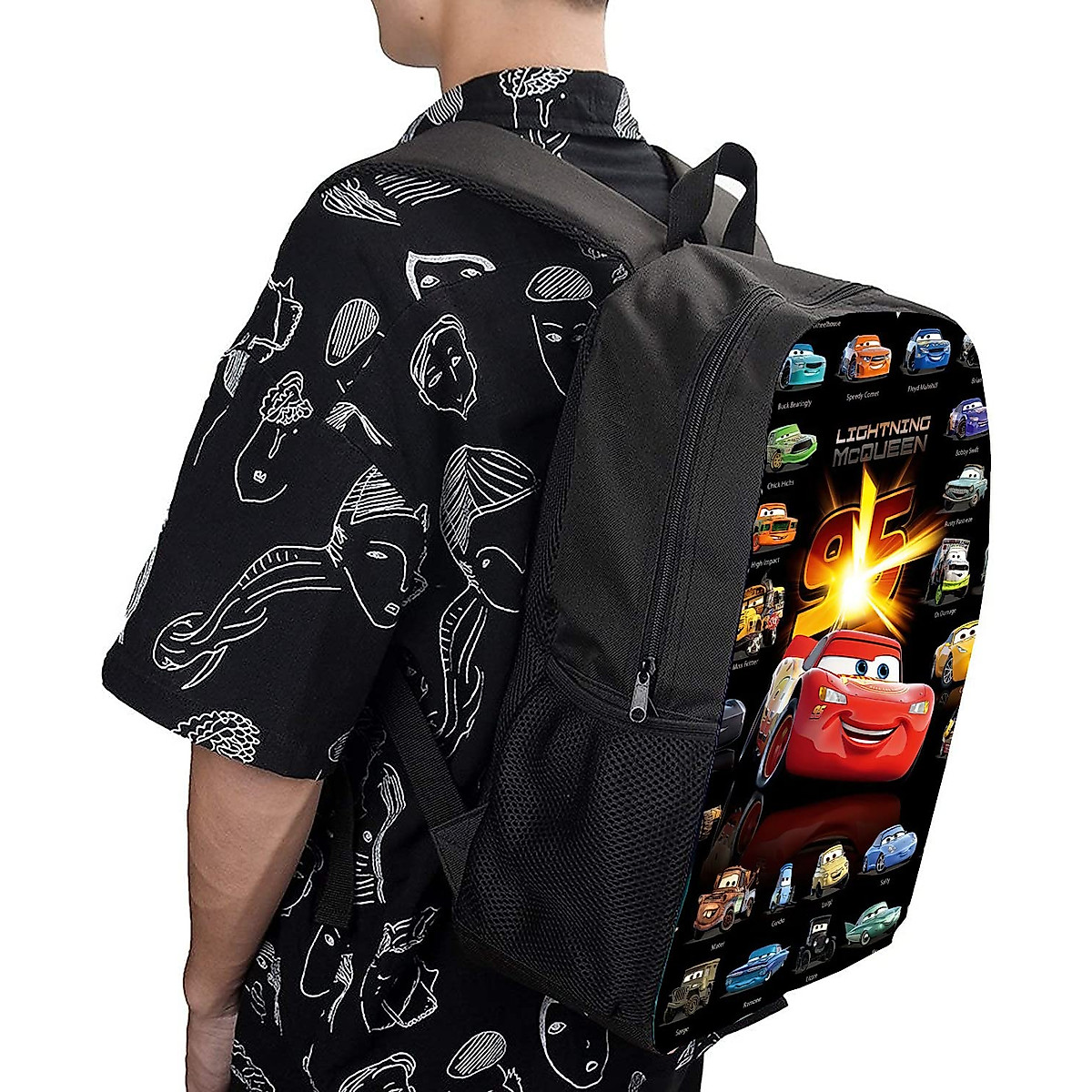 Cartoon Backpack for Teens Lightweight Waterproof Bookbag Gifts 16 Inch Cartoon Laptop Backpack
