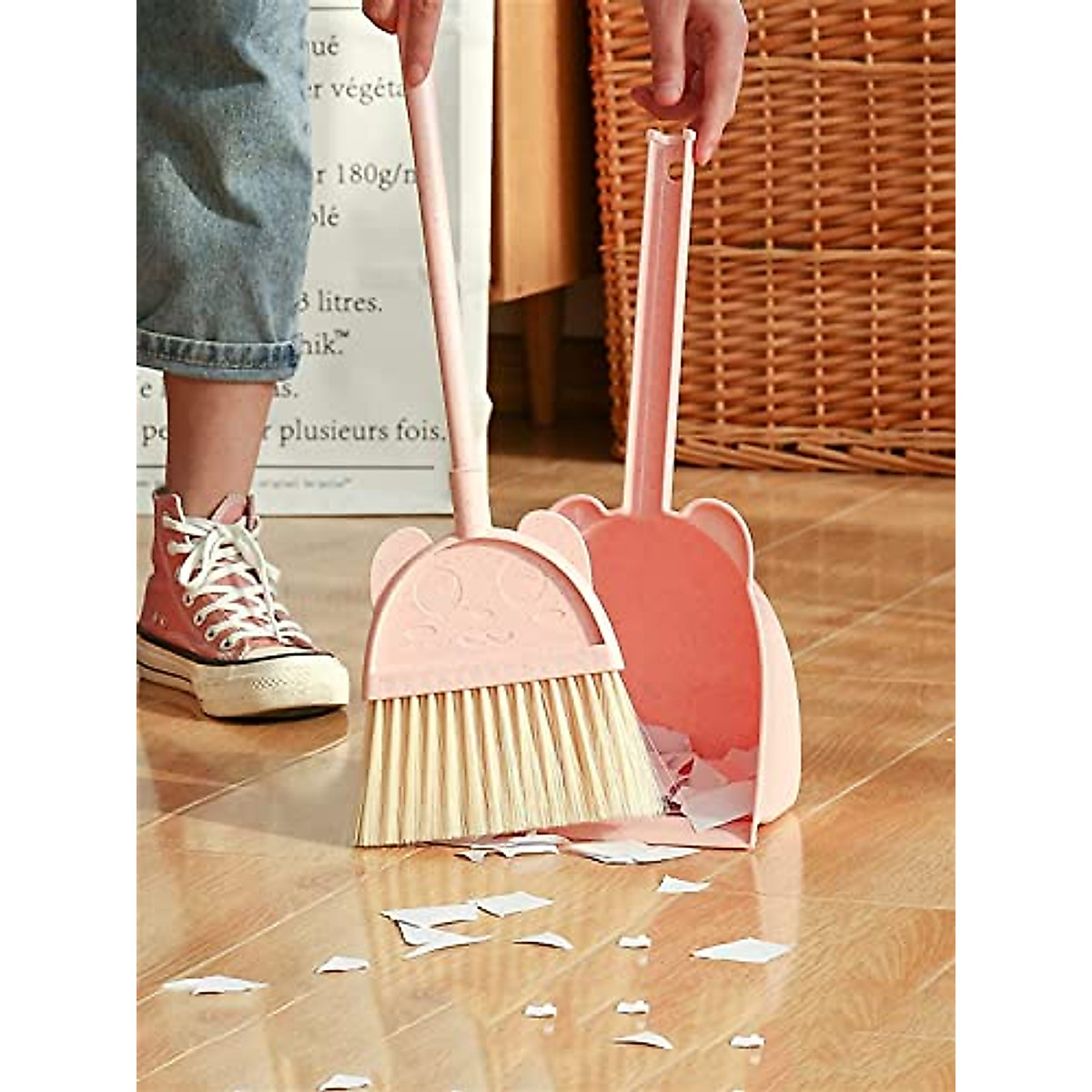 iCaiCai Kids Broom (Pink)