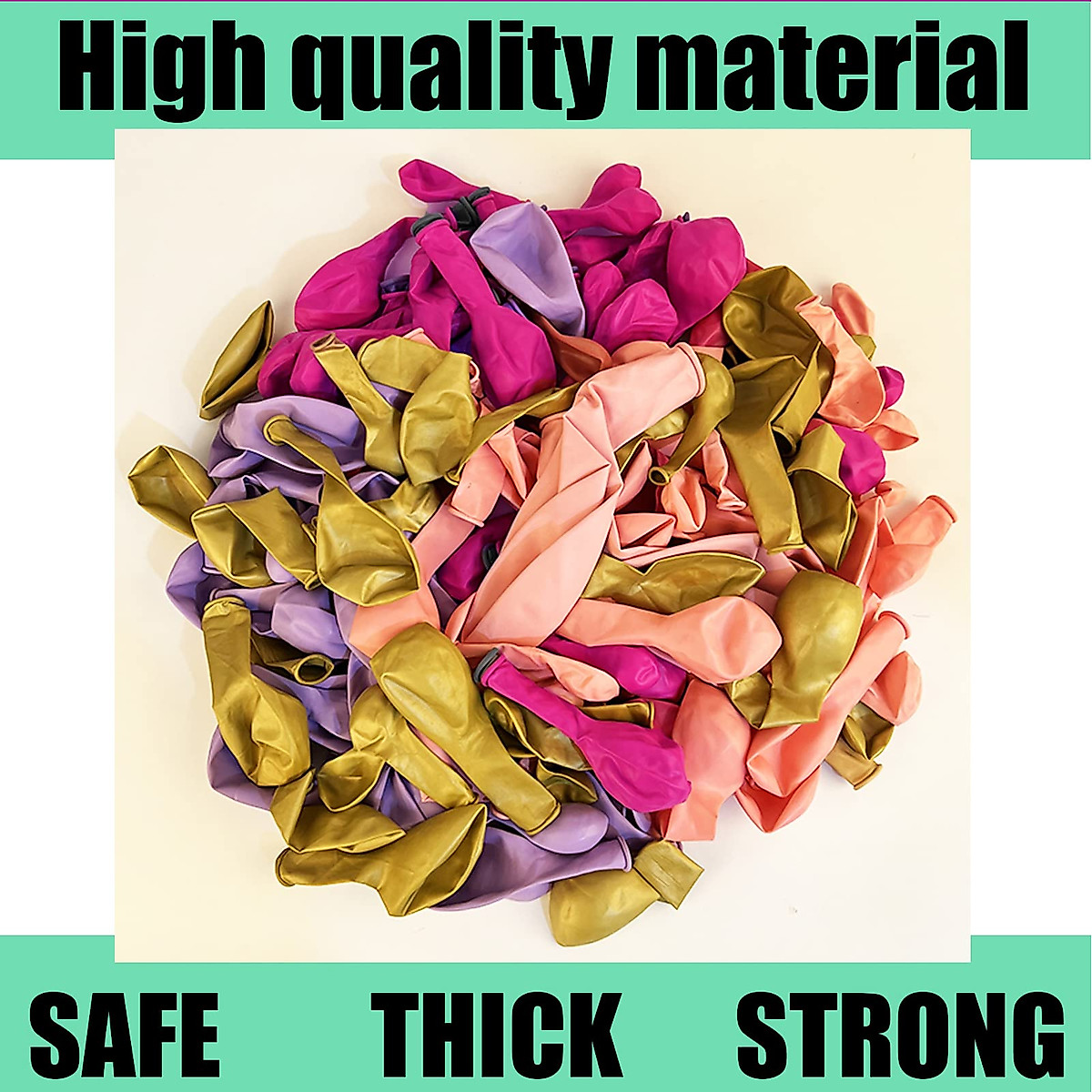 Orgnafey Pastel Purple Light Pink 156Pcs Balloons Garland Kit Double Stuffed Dusty Rose Gold Metallic Balloon Arch For Bridal Wedding Engagement Anniversary Girl Birthday Baby Shower Party Decorations