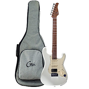 GTRS S801 Intelligent Guitar Vintage White Next Generation Smart Guitar with All in One GTRS Intelligent Process System, GTRS APP