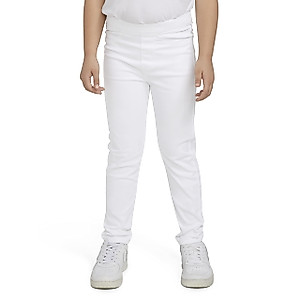 Levi's Girls' Skinny Fit Pull On Jeggings, White, 16