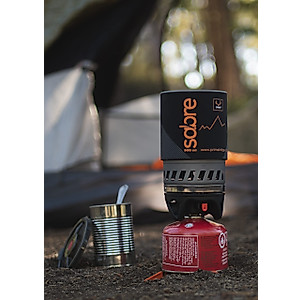 Primal Ridge Sabre Portable Solo 900ml Backpacking Stove. Butane/Propane Gas Jet Burner/Boiler. Camp Cooking and to Boil. A must-have Camping Cookware, camping pot set or camping accessories,