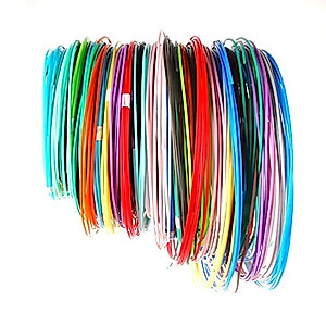 3D Pen PLA Filament Refills 1.75mm, 16 Colors, 10 Foot per Color, Total 160 Foot