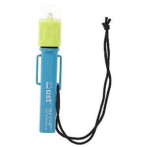 ust See-Me 1.0 Waterproof 28 Lumen Safety Strobe LED Light for Emergency, Camping, Hiking and Outdoor Survival, Orange, One Size (20-51152-08)