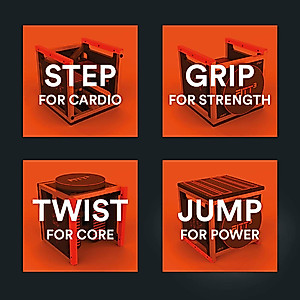 New Image Unisex's FITT Cube Total Body Workout, High Intensity Interval Training Machine, Accent Color Varies