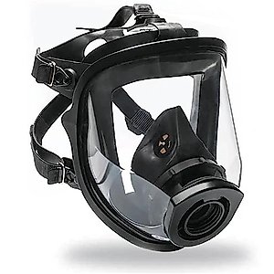 MIRA SAFETY M Certified Full Face Gas Mask Respirator SuperView - 1 Year Full Manufacturer Warranty Mask