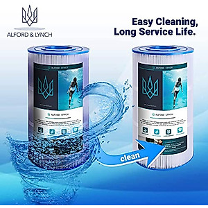 Alford & Lynch - Replacement Pool Filter Cartridge - Compatible with; Hayward C900 | CX900RE | PA90 | Unicel C-8409 | Filbur FC-1292.