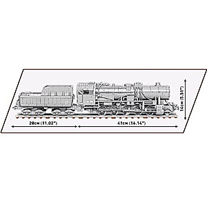 COBI Historical Collection Kriegslokomotive Baureihe 52 Locomotive