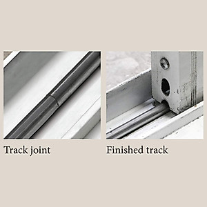 Prime-Line D 1579-C 1/4 x 48 In. Stainless Steel Sliding Patio Door Repair Track (2 Pack)