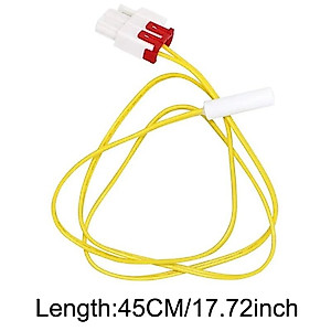 RecDec 2 Pack Refrigerator Defrost Temp Sensor Replacement Temperature Thermostat Probe for Samsung Fridge Units DA32-00006W RF217ACRS