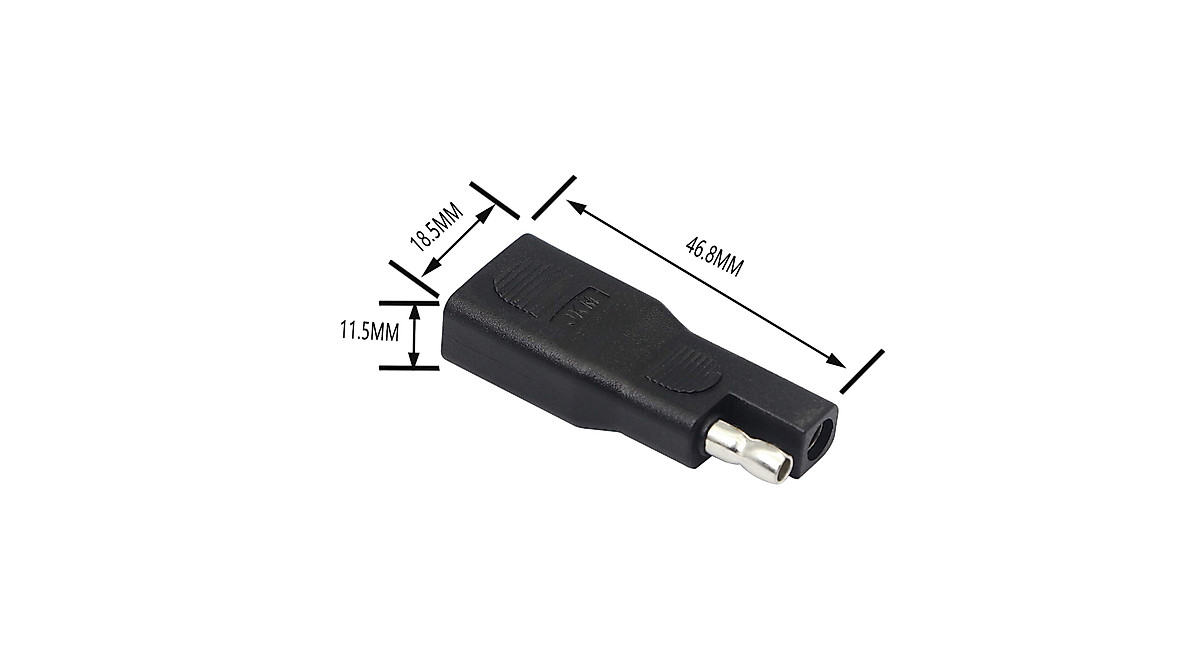 SAE Reverse Adapter 2-Pack for Solar & Automotive - Easy Polarity Fix