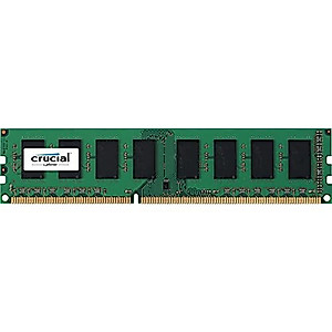 Crucial Technology 4GB, 240-pin DIMM, DDR3 PC3-12800,