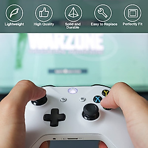 Much 10 Pack Black Battery Cover Shell Cases Kit Compatible with Microsof Xbox 360 Wireless Controller