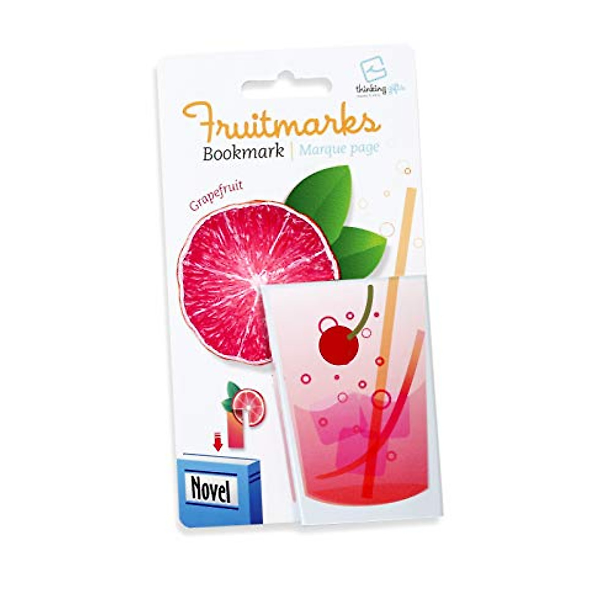 Fruitmarks Bookmark - Grapefruit