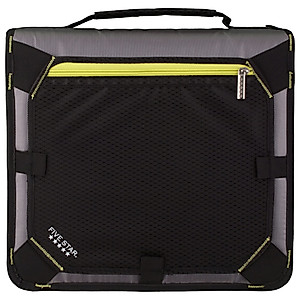 Five Star Zipper Binder, 2 Inch 3 Ring Binder, Expansion Panel, Durable, Color Selected For You, 1 Count (29052)