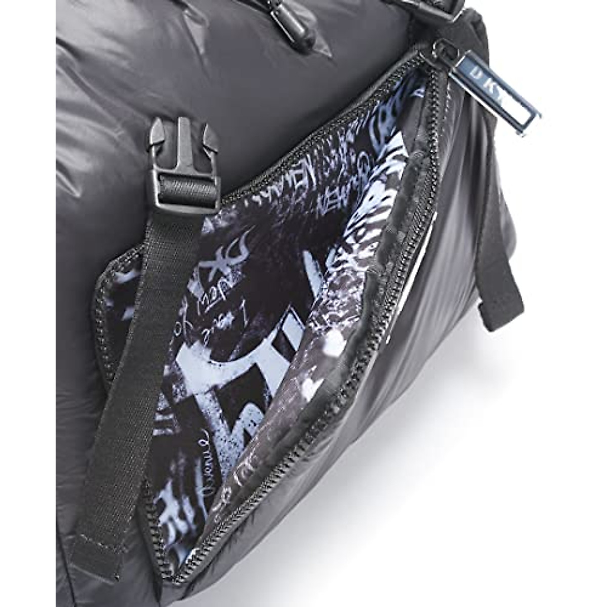 DKNY Women's Casual Lightweight Backpack, Black, One Size