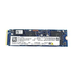 Solid State Drive YDH3V 0YDH3V CN-0YDH3V Compatible Replacement Part for Dell Intel H10 HBRPEKNX0202A 512GB QLC PCI Express 3.0 x4 NVMe M.2 2280 32GB Optane Memory Internal SSD