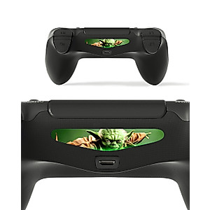 2X LED Starwars Yoda Light Bar Decal Sticker Compatible with Playstation 4 / Slim/Pro PS4 Controller DualShock 4