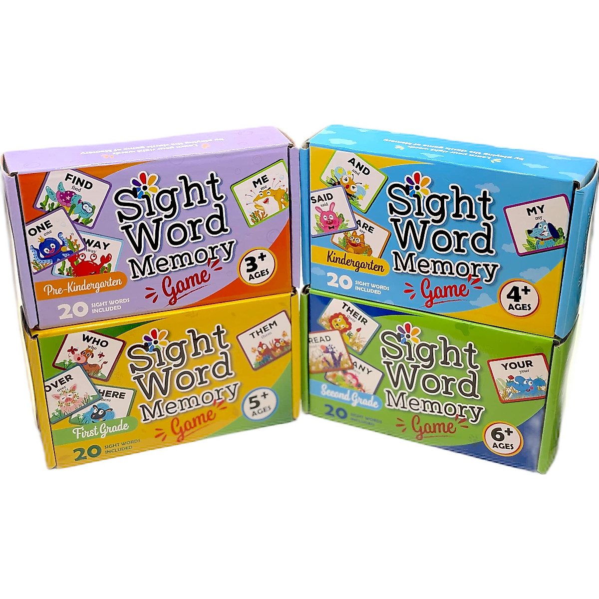Urban Supply Sight Word Memory Game / Matching Game. Reading & Language Building for Grades Pre-Kindergarten Through Second Grade. Early Children's Educational Learn to Read (Pre-Kindergarten)