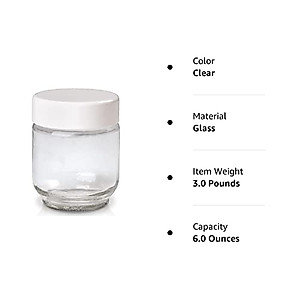 Euro Cuisine Glass Jars for Yogurt Maker, Set of 8