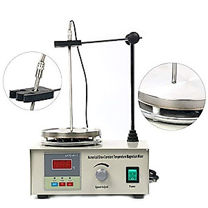 YaeCCC Magnetic Stirrer Hotplate with Heating Plate 85-2 Digital Magnetic Mixer AC 110V