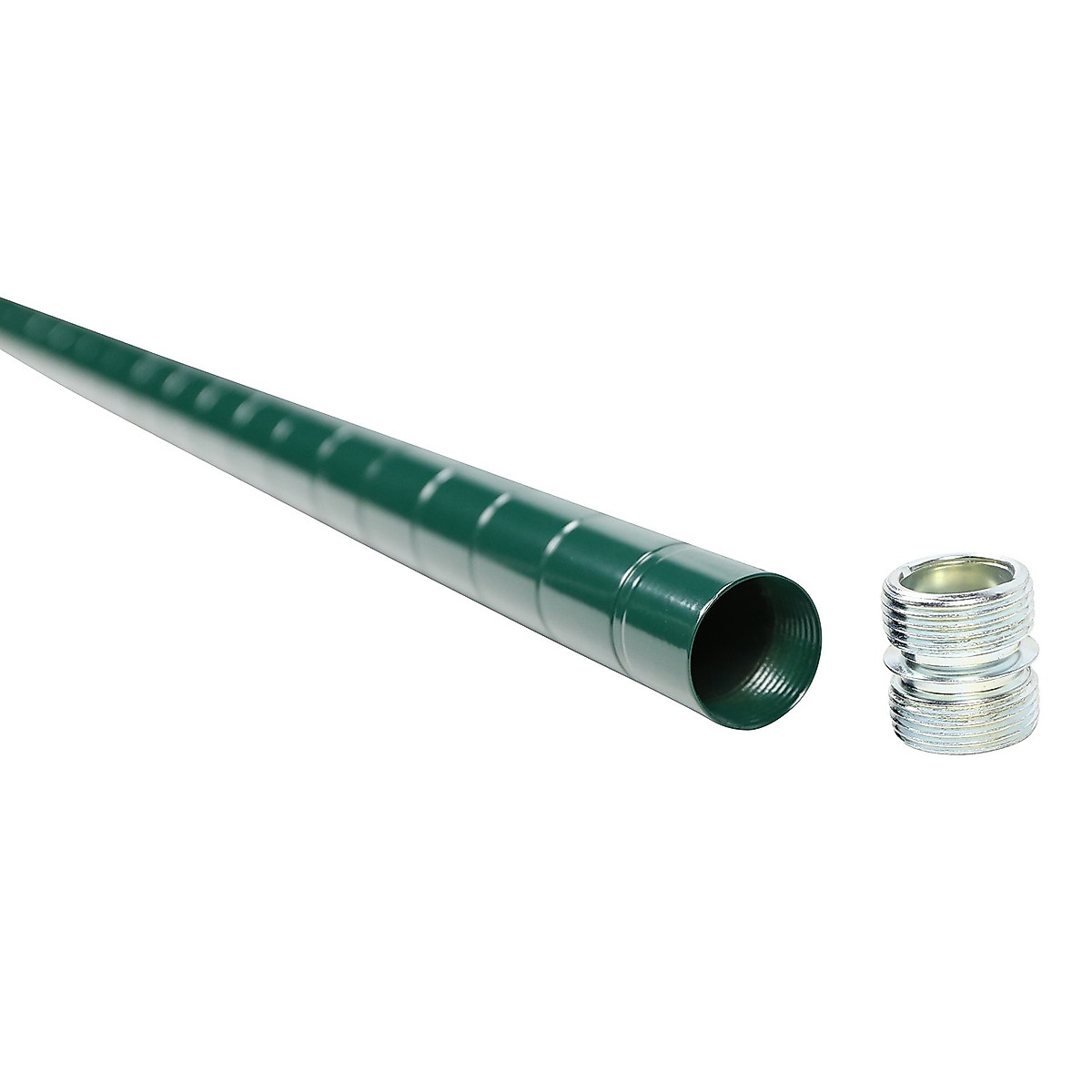 Apollo Hardware 72" High Heavy Duty Post Set for Green Epoxy Shelving(4 Pack of 72 High Post/Pole)